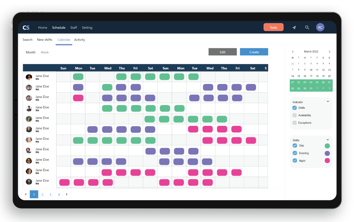 Clinishift - Cloud Based Shift Management Software : CliniShift